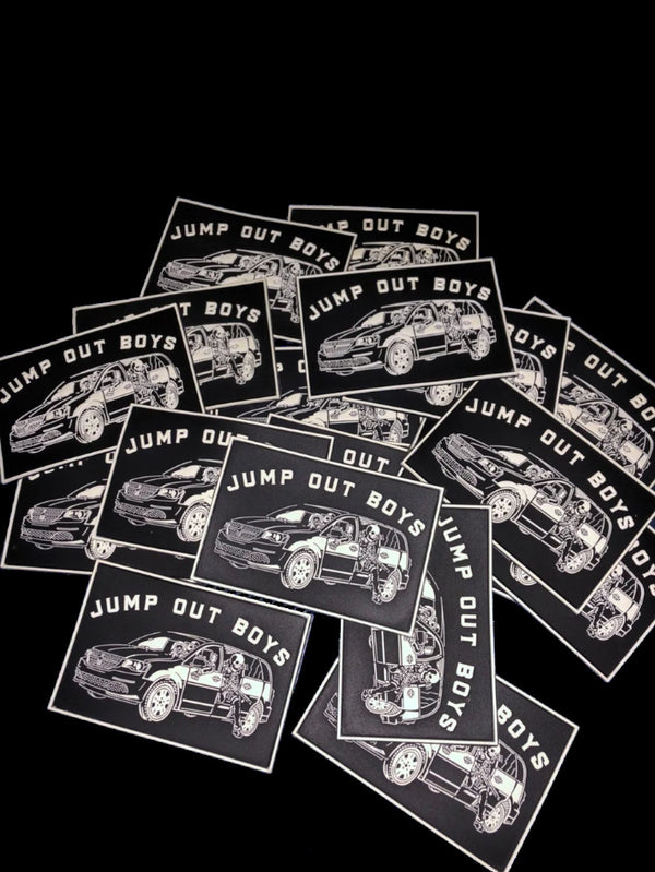 Jump Out Boys Glow in the Dark Patches – After Action D'Brief