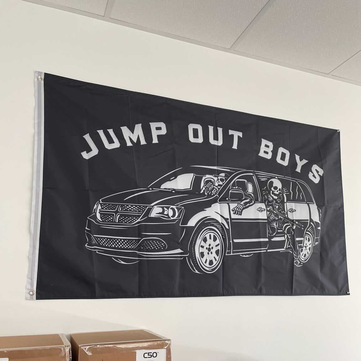 OG Jump Out Boys Flag Pre-order – After Action D'Brief